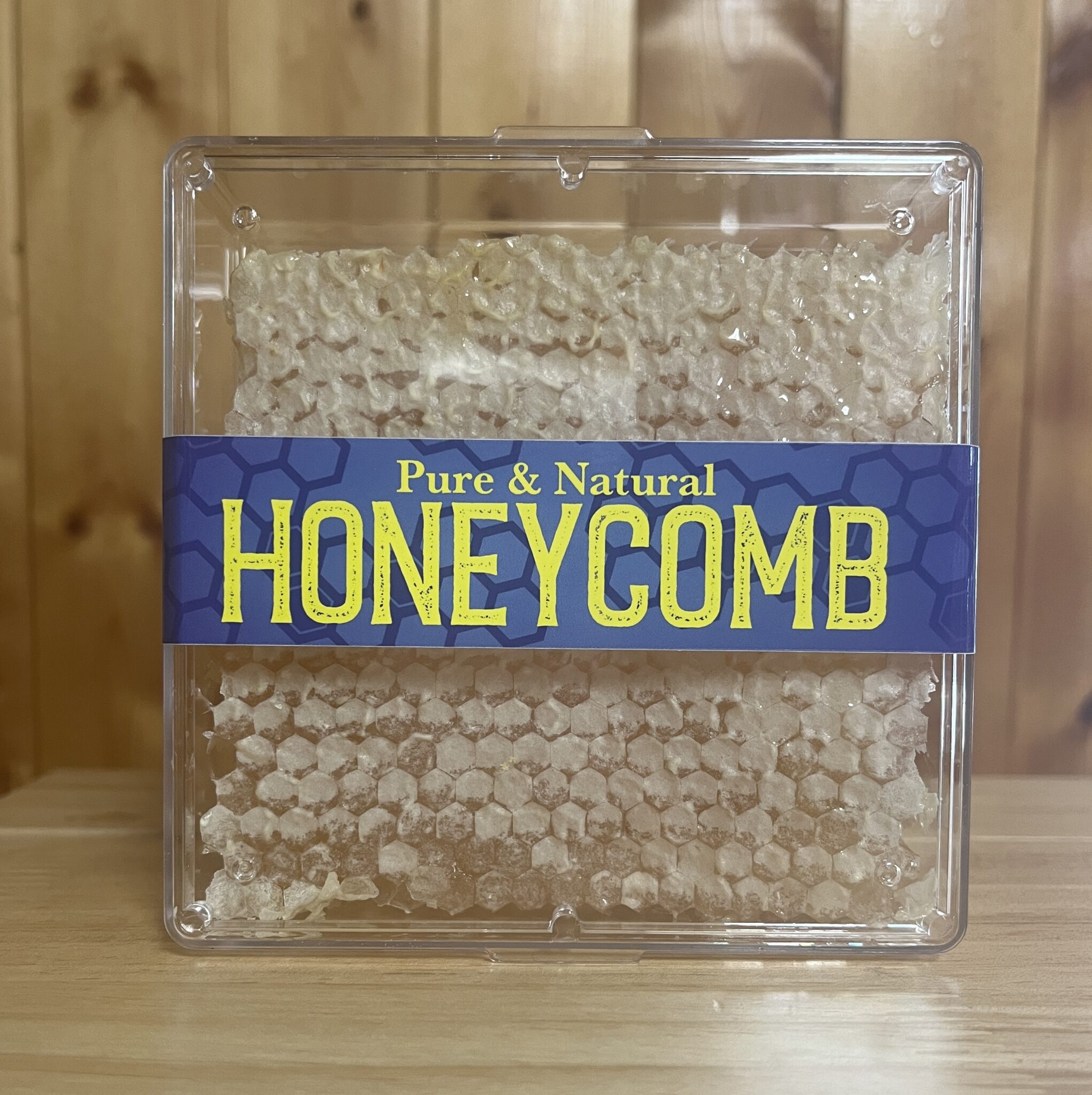 Raw Honeycomb, 4"x4" Square • Hunter's Honey Farm