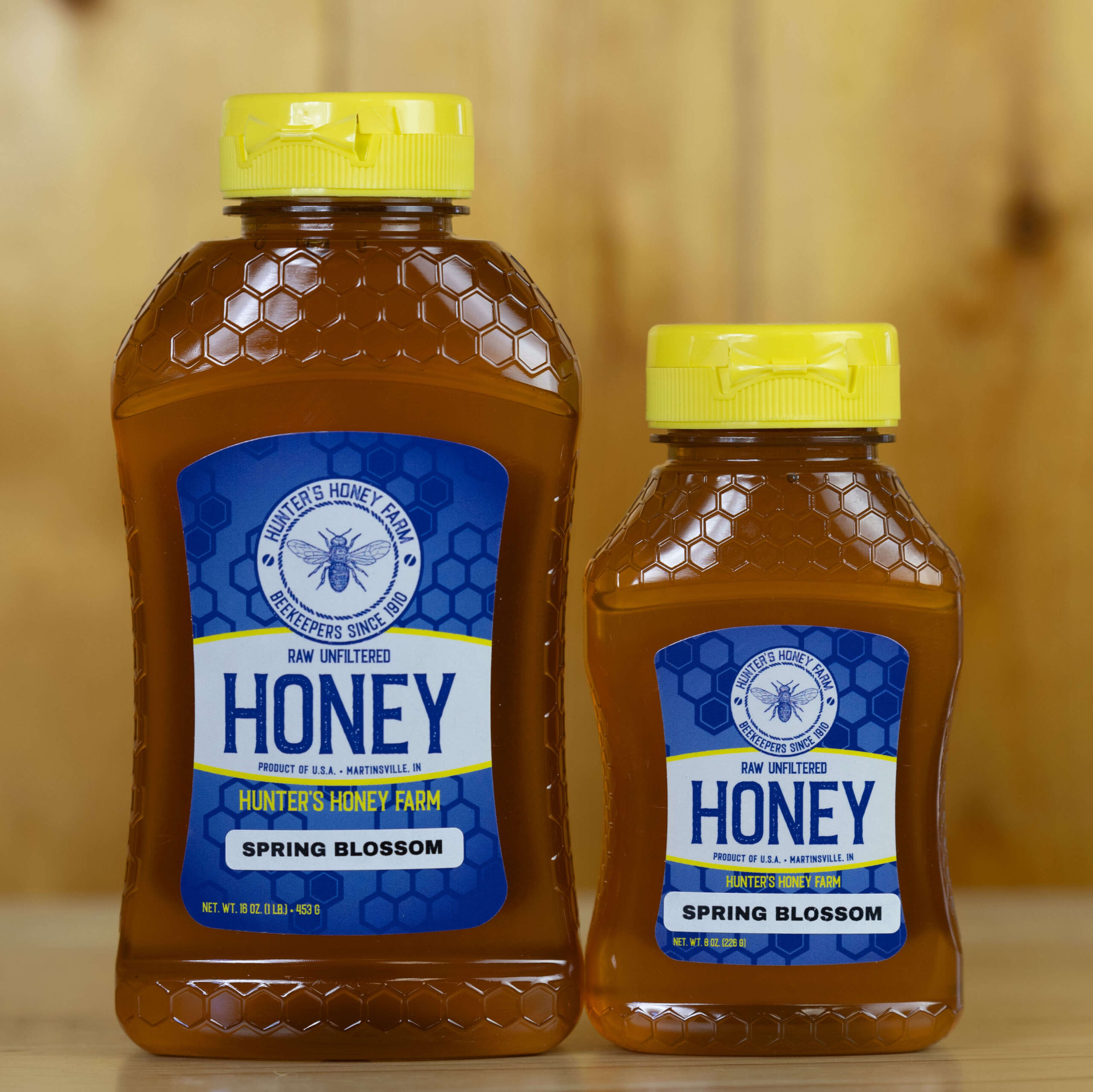 Raw Spring Blossom Honey • Hunter's Honey Farm