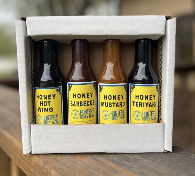 Five-Ounce Sauce Gift Box • Hunter's Honey Farm